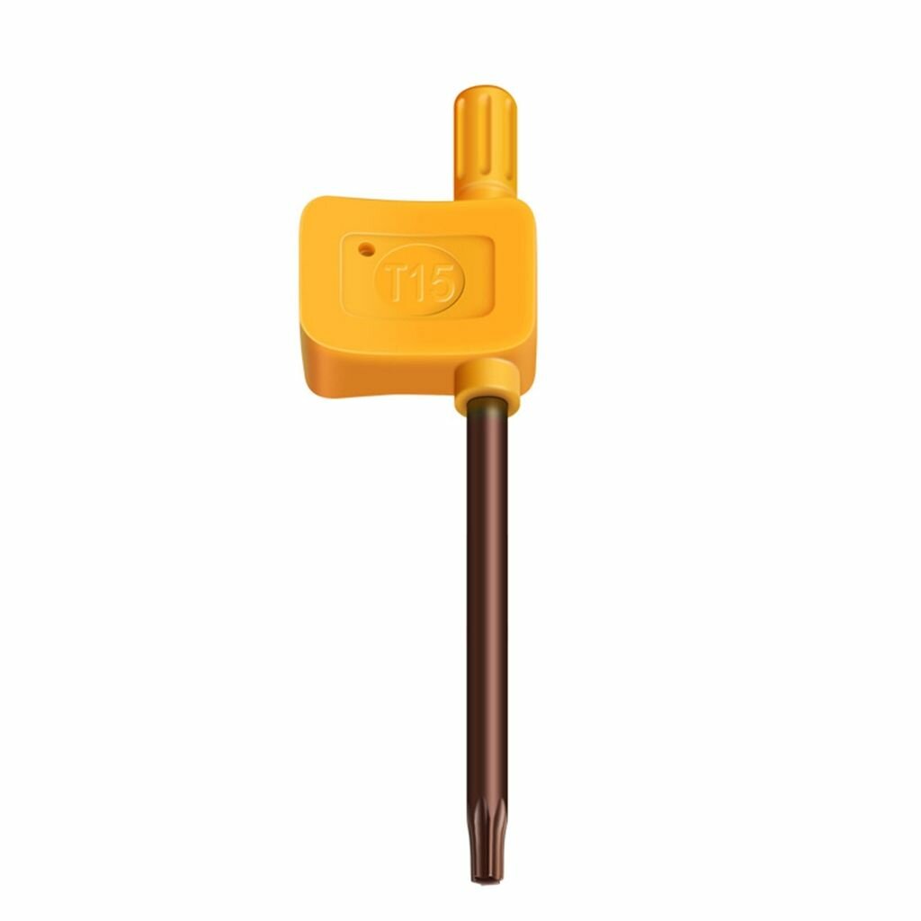 Желтый новый флажковый гаечный ключ типа plum-T15