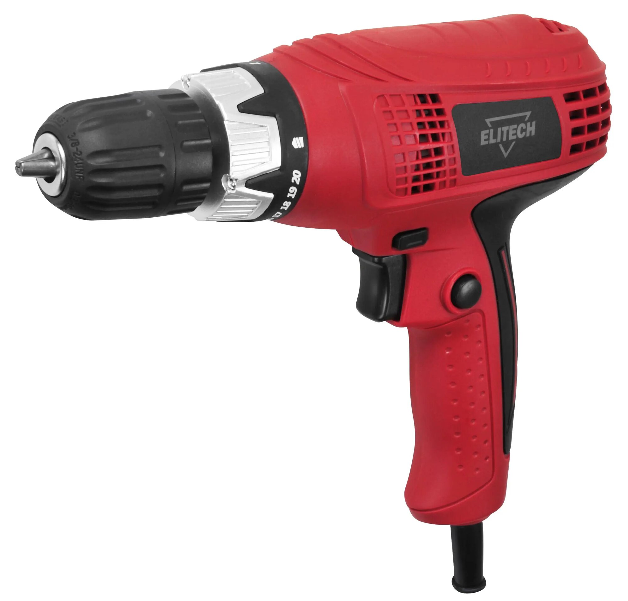 Дрель-шуруповерт сетевая Elitech 35-1РЭ, 320 Вт