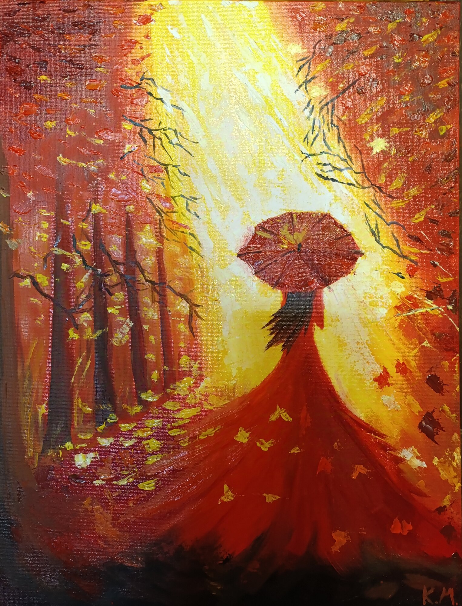 Картина "Уходящая осень"