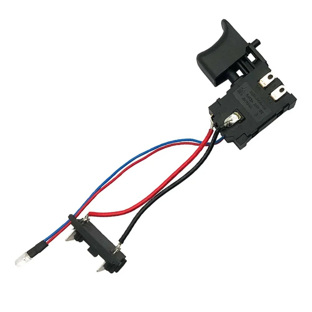 Триггерный переключатель, универсальный 21 В, пластик для электрической дрели, пылезащитные кнопки управления скоростью, триггерные переключатели