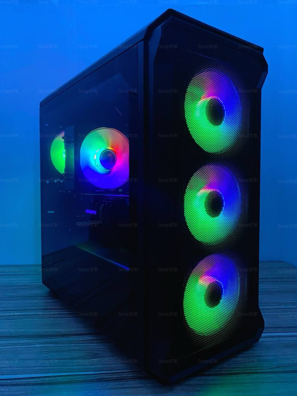 Игровой компьютер intel/RX-580-8g/SSD-512g/ОЗУ-32g|Windows 11