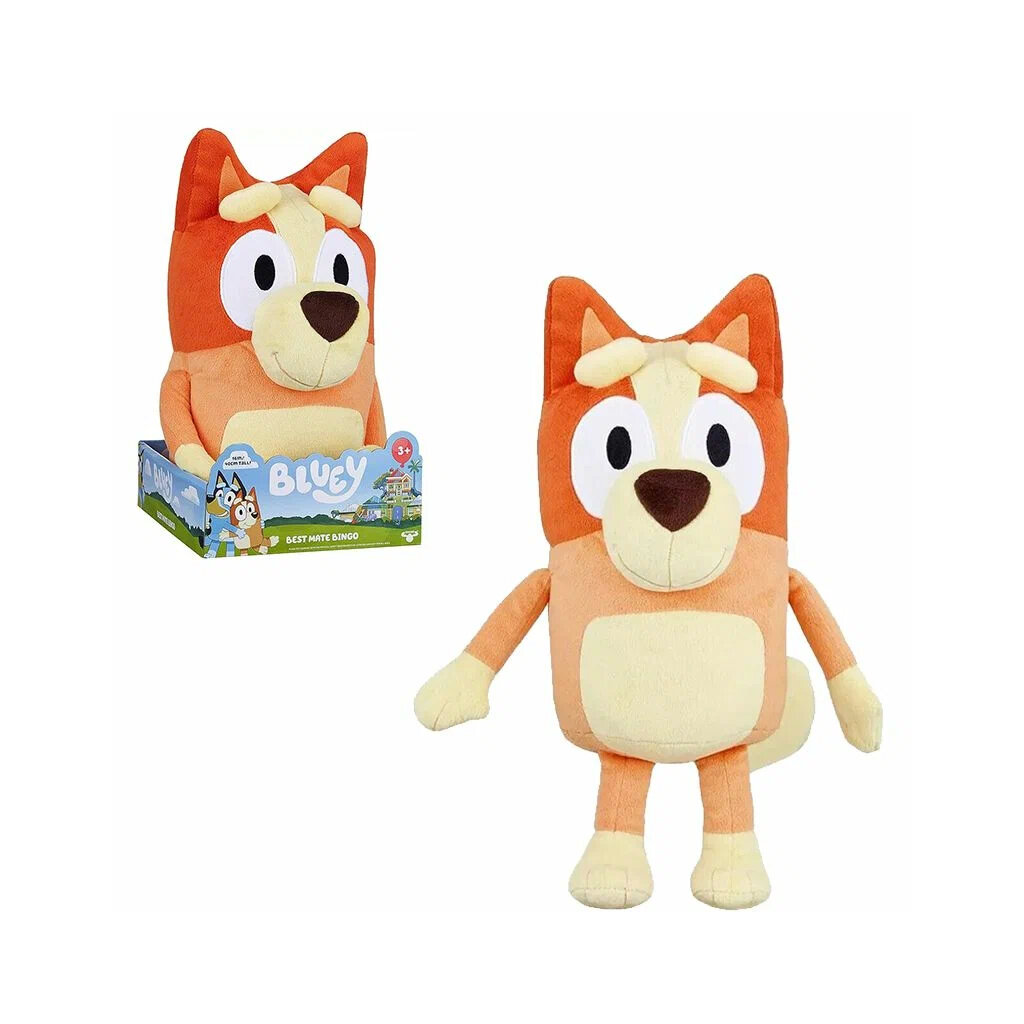 Moose Bluey Best Mate Bingo Plush Toy / Детские Мягкие И Милые Плюшевые Игрушки, Куклы С Изображением Щенка