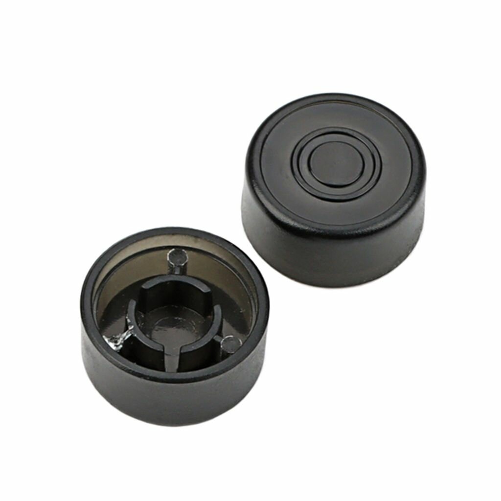 Аксессуар для струнных, Кнопки эффектов OE11 - черные, 1 комплект из 2 штук