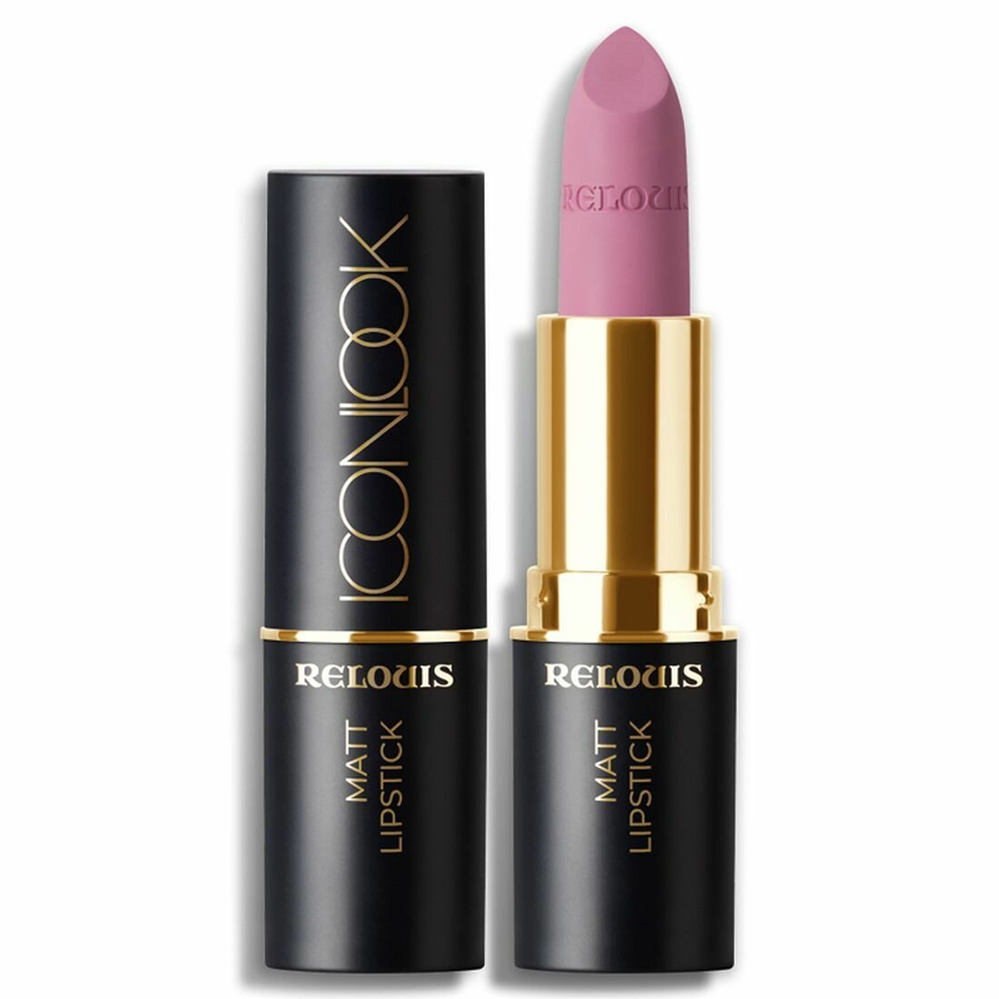 Губная помада матовая Icon Look RELOUIS тон 06 Glamour Guide