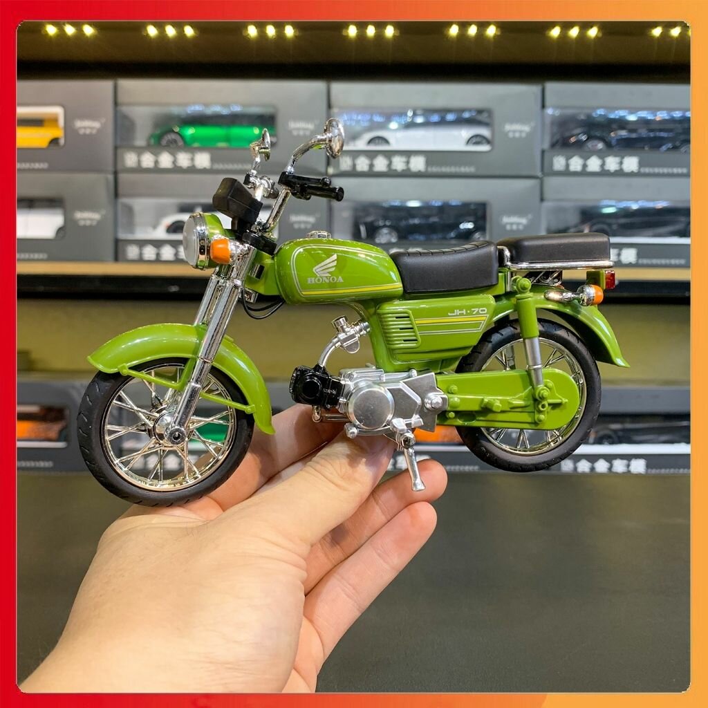 Масштаб 1:10 литая модель мотоцикла honda 70 Bike