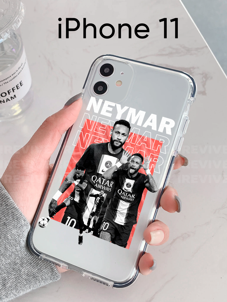 Чехол футболисту, Неймар на Iphone 11