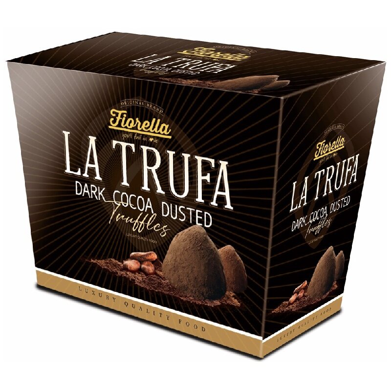 Трюфели FIORELLA LA Trufa Dark темный шоколад 180г