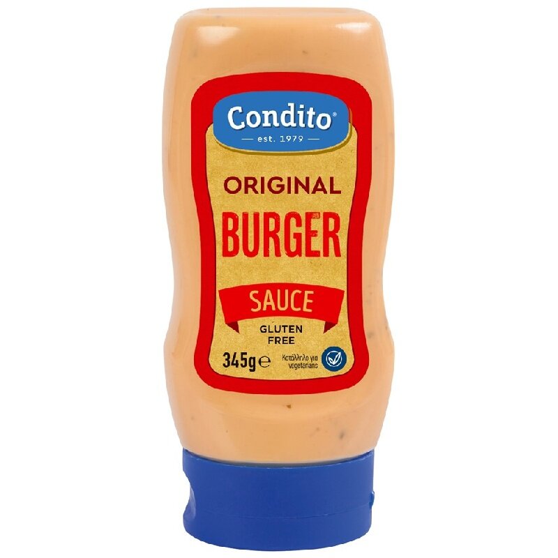 Соус CONDITO BURGER для бургеров без глютена /пэт/ 345г
