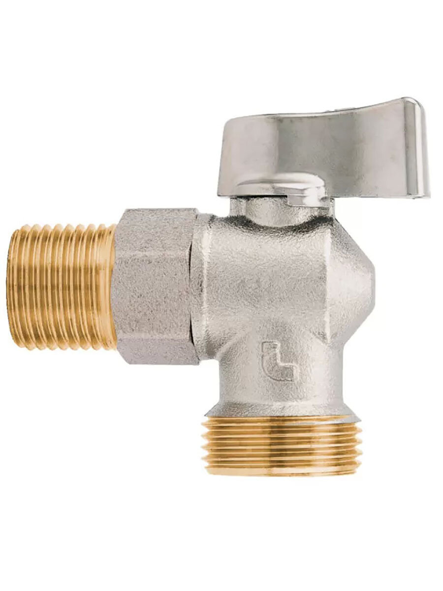 Кран шаровый угловой ITAP 392 1/2"х3/4" для приборов
