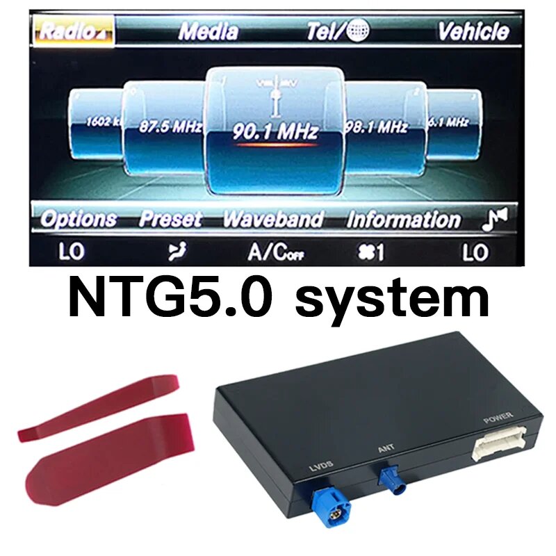 Wireless Carplay Android Auto для Mercedes NTG5.0