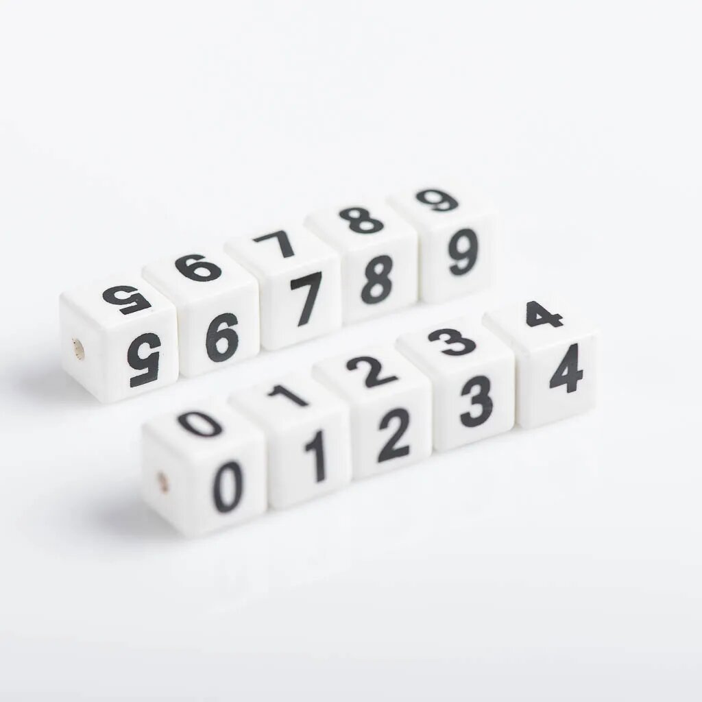 Керамические бусины Midofare 10 # много цифр и букв и 12 созвездий Белый, XN042-1230-10pcs