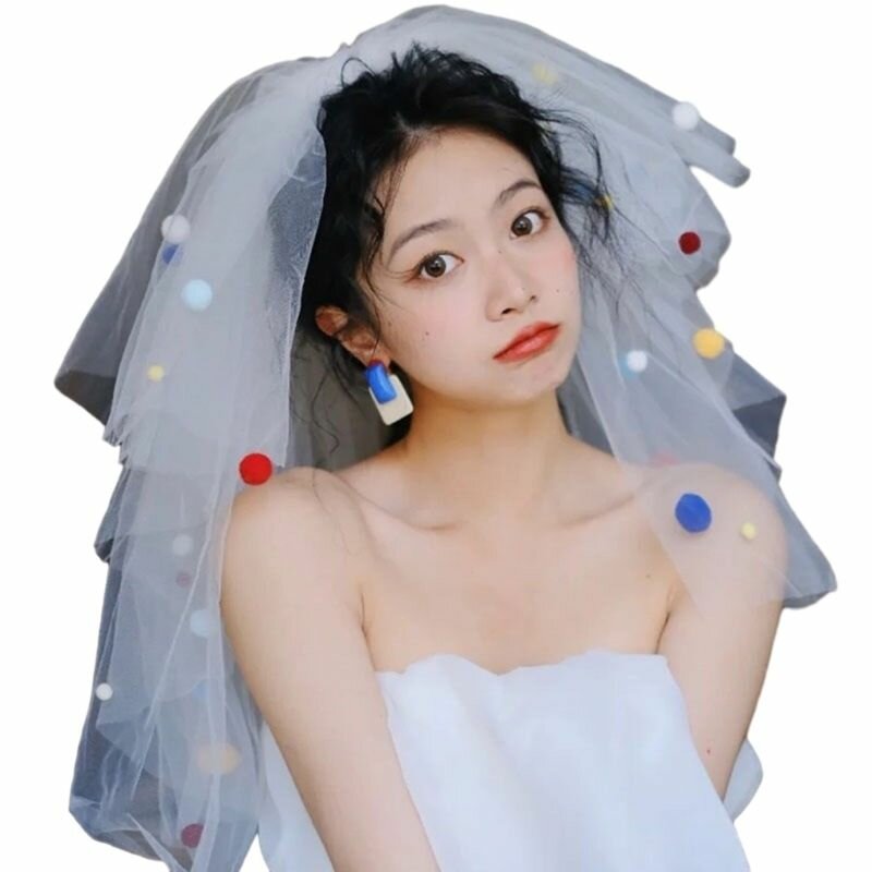 Пухлые вуаль аксессуары для волос