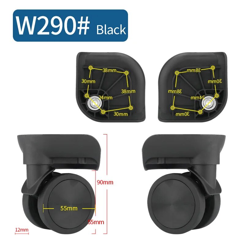 Универсальное колесо для багажной тележки GZSZ W290