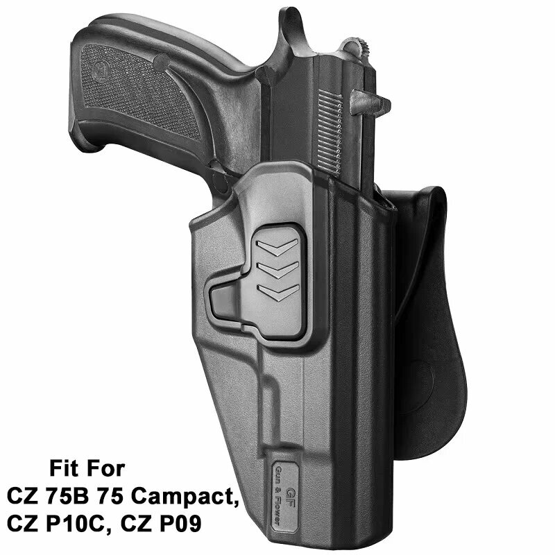Полимерная кобура Gun Flower для CZ 75B, CZ P10C, CZ P09 P10C