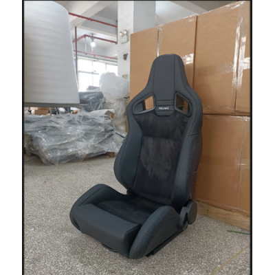 Спортивное Гоночное Сиденье Jiabeir 1039R: Ковшевидная Спинка из Стекло- и Углеродного Волокна, Регулируемая Кожаная Замша арт. JBR1039R