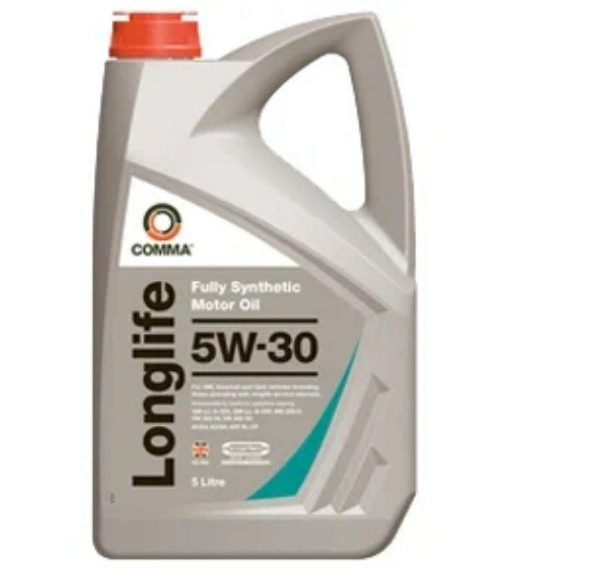 Масло моторное 5w30 comma 5л синтетика long life