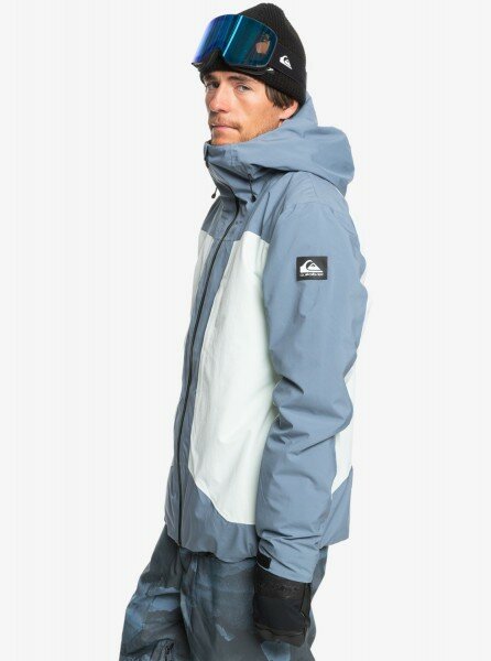 Пуховик Quiksilver Весна-лето 2024, размер M, голубой — фото 1
