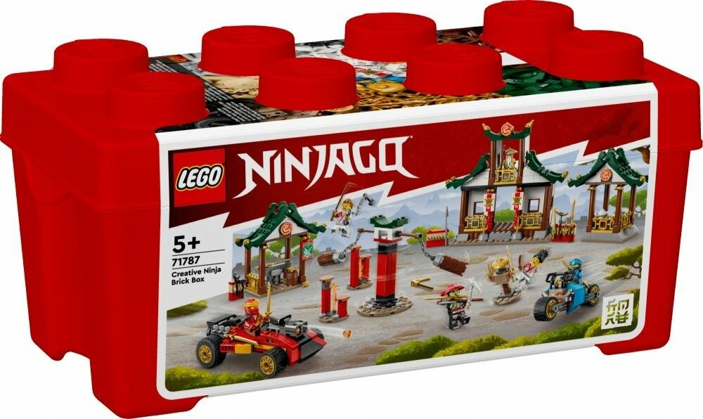 Конструктор LEGO Ninjago - Креативная коробка с кубиками ниндзя - Лего Ниндзяго 71787