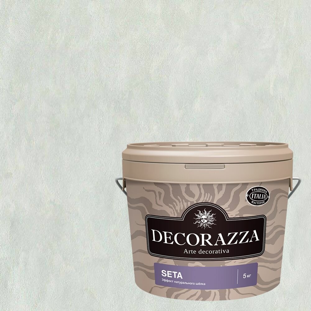 Декоративная штукатурка с эффектом натурального шелка Decorazza Seta (5кг) ST 11-142