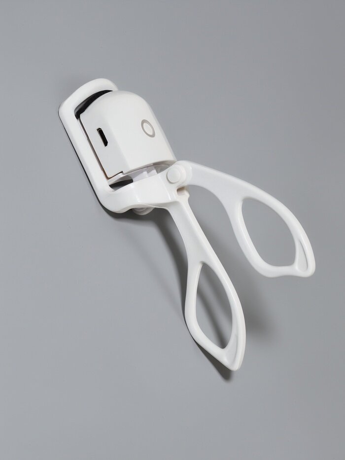 QF Керлер для ресниц, электрический, USB, 13 см, белый