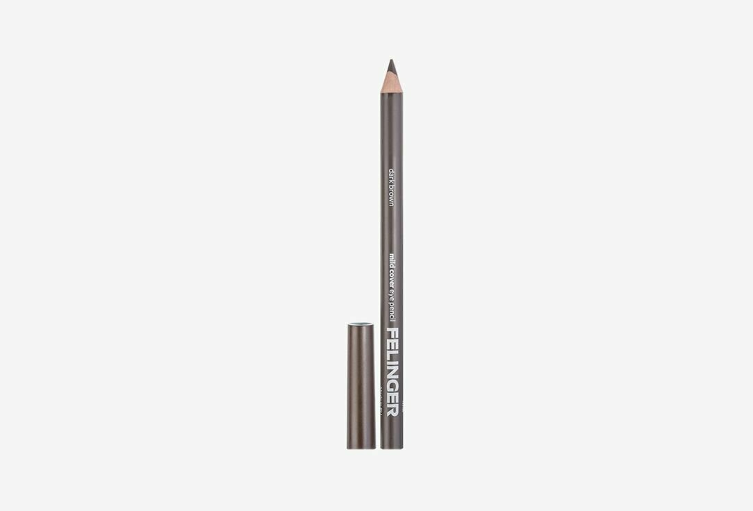 Карандаш для глаз FELINGER Mild cover eye pencil 1.35 г Dark brown