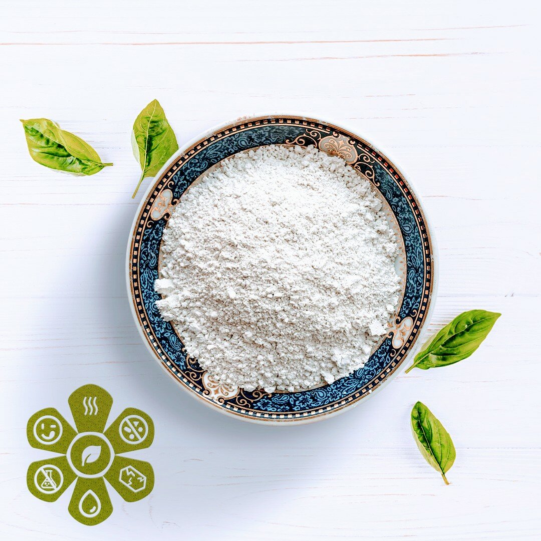 Белая глина для здоровья и красоты от Mel-Market (каолин, порошок, 250г)