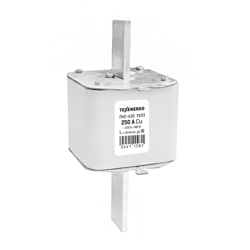 Плавкая вставка ПН2 630/250А медь PN2-630-250Cu