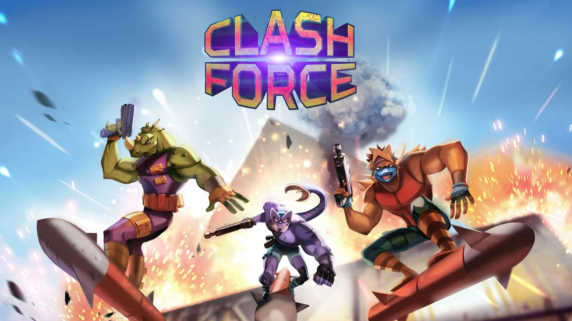 Игра Clash Force для Nintendo Switch - Цифровая версия, США