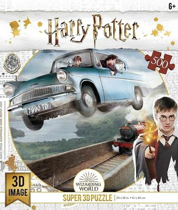 Стерео-пазл Prime 3D Летающая машина (32512)