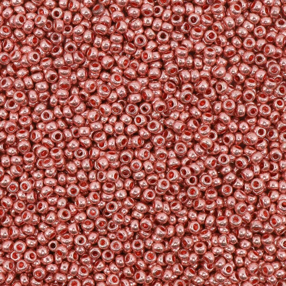 Бисер PRECIOSA "Металлик", 10/0, круглое отверстие, цвет 18191, 50 г