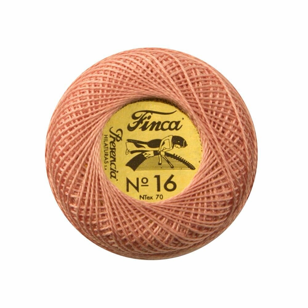 Мулине PRESENCIA HILATURAS "Finca Perle", Жемчужное, №16, однотонный цвет 1975, 1 моток