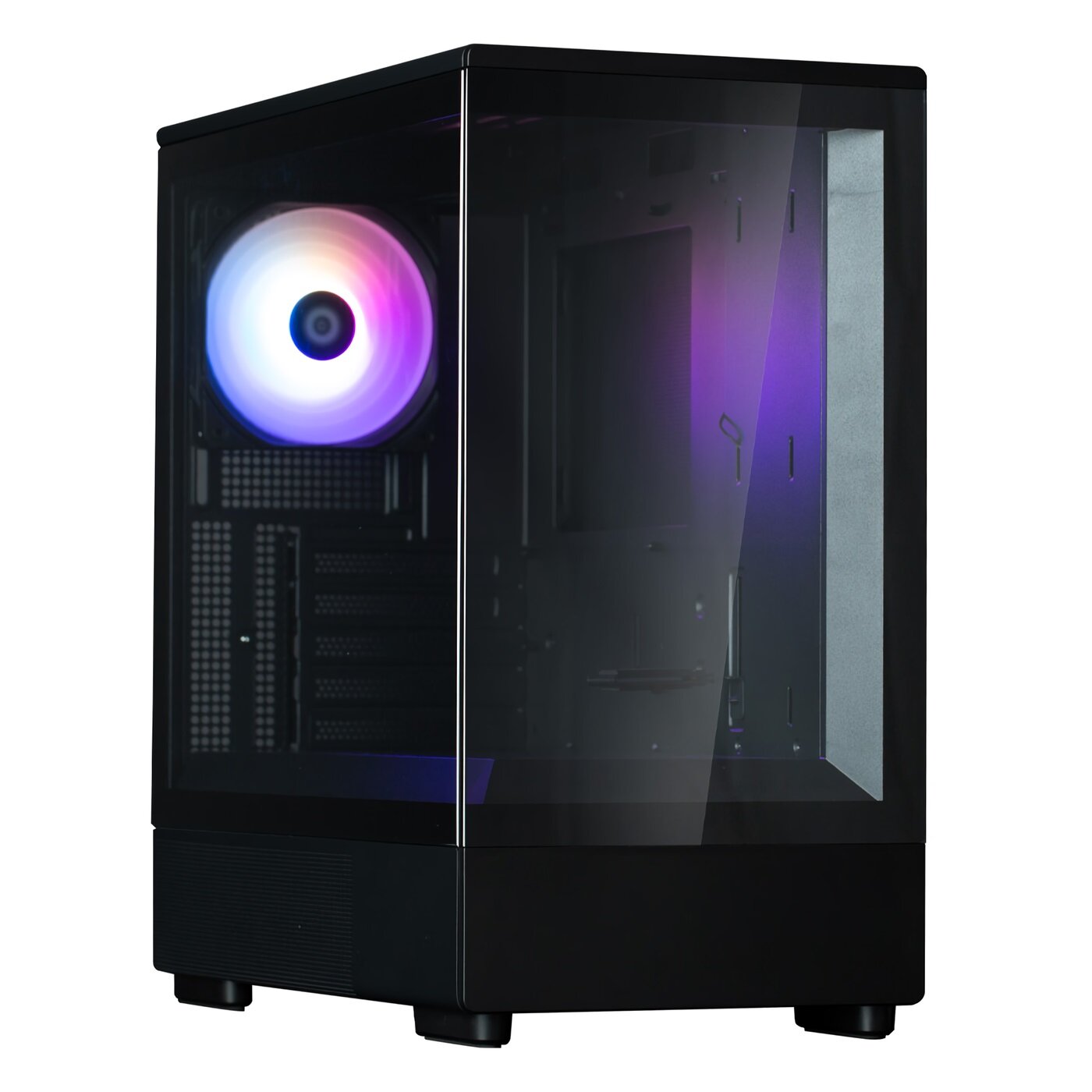 Корпус для ПК Zalman P10 Black (mATX, без БП, 1xUSB3.0, 1xUSB Type-C, с окном)