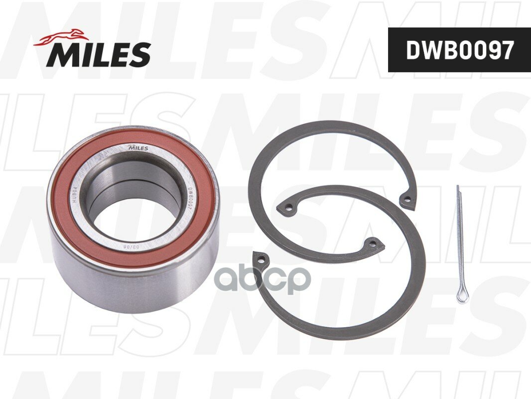 Подшипник ступицы передний OPEL ASTRA/CORSA/KADETT/VECTRA/DAEWOO ESPERO 88- (SKF VKBA 736) DWB0097 Miles арт. DWB0097