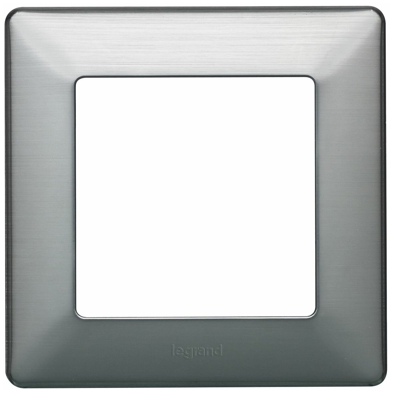Legrand 754151 Valena LIFE. Рамка "Сталь".1-постовая универсальная