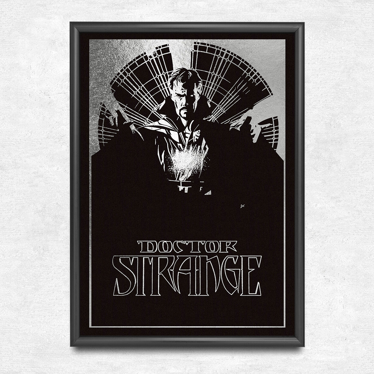 Постер Доктор Стрэндж / плакат для интерьера Мстители. Марвел, Marvel, комиксы, фильмы, игры