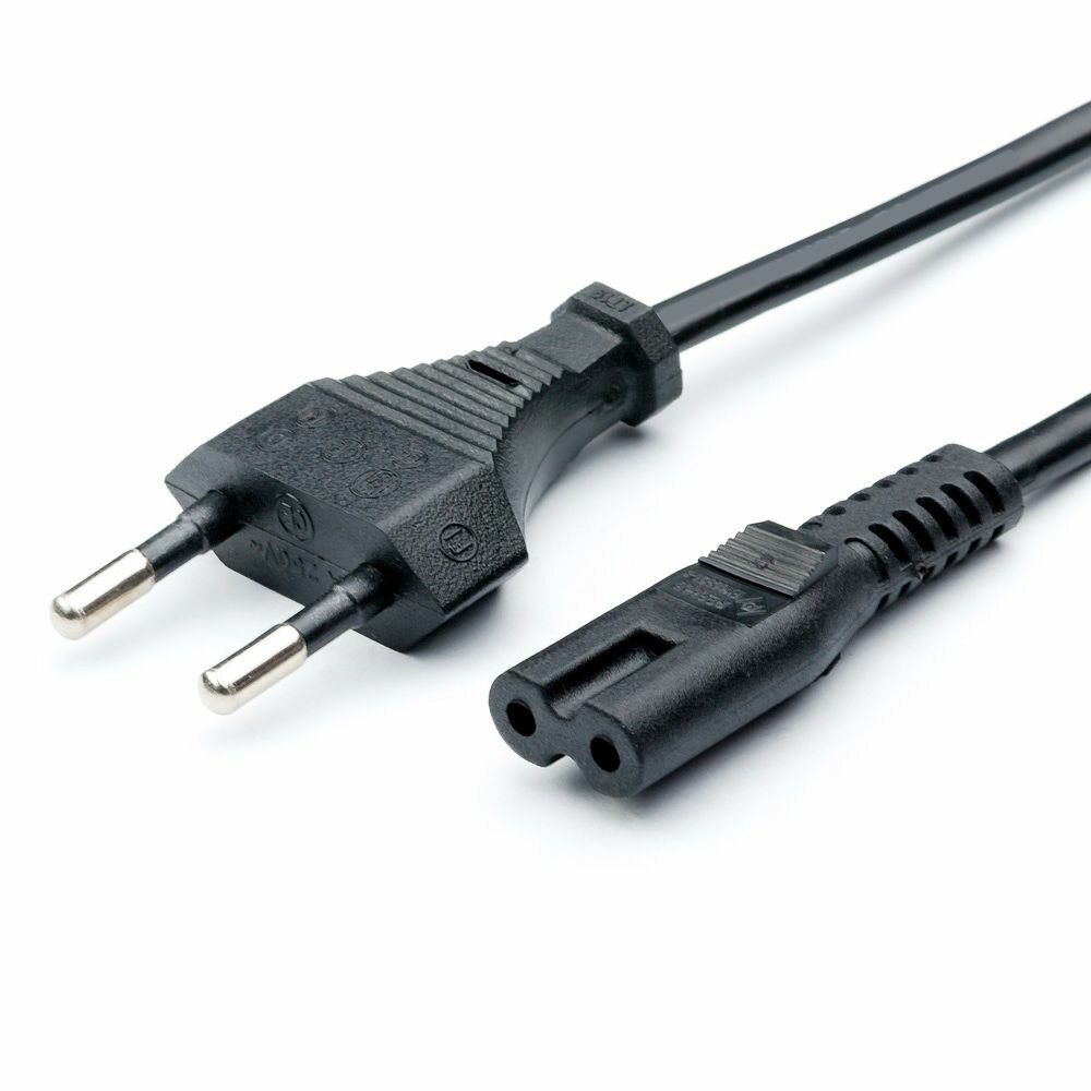 Сетевой кабель питания 220V 2-PIN (1,5 м) для PS2, PS3, PS4, PS5