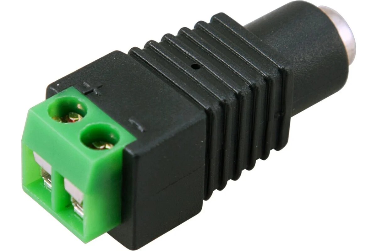 REXANT Разъем питания DC гнездо 2,1×5,5 мм с клеммной колодкой, 50 шт 14-0315