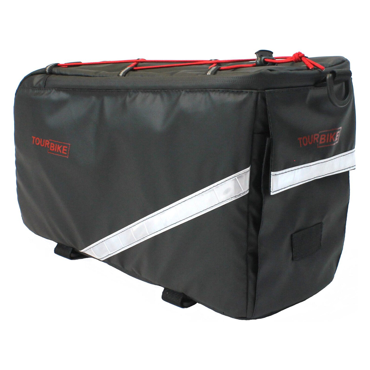 Сумка на велобагажник Protect City Tourbike 35х22х15 см Черный