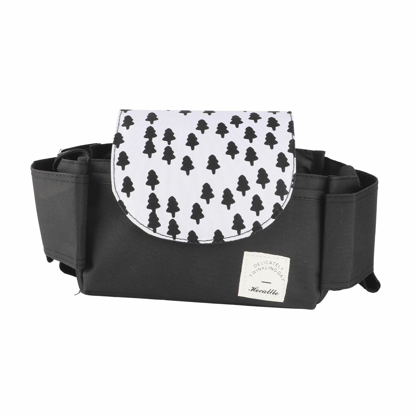 Универсальная сумка-органайзер для коляски с рисунком мини-дерева, подстаканник и сумка для хранения детских колясок, аксессуар для удобной организации и путешествий