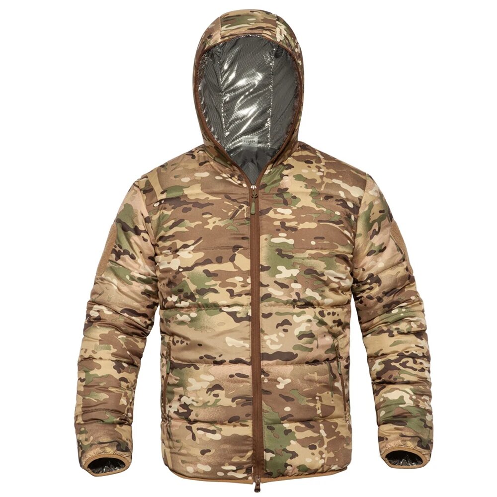 Мужские тактические зимние куртки XL, cp camo