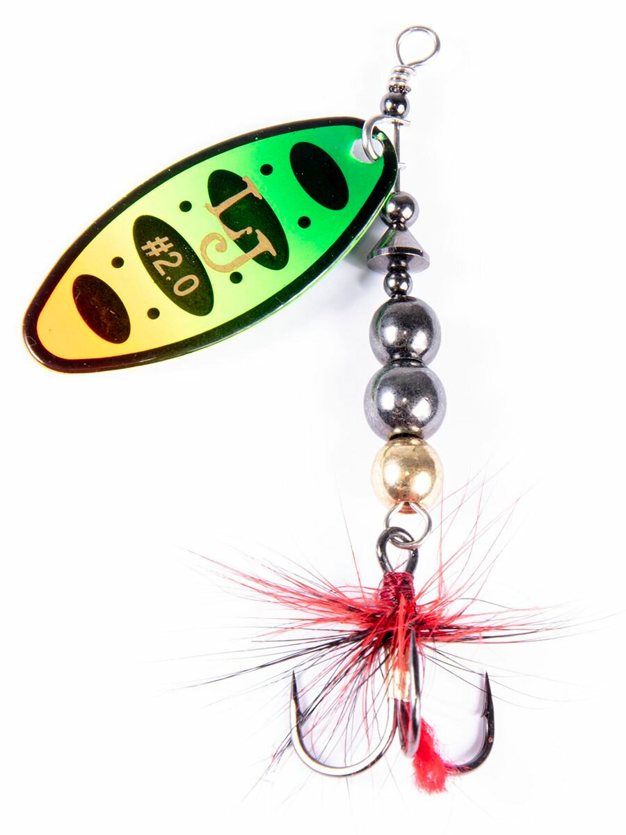 Блесна вращающаяся Lucky John SHELT BLADE 2 9.0г 008