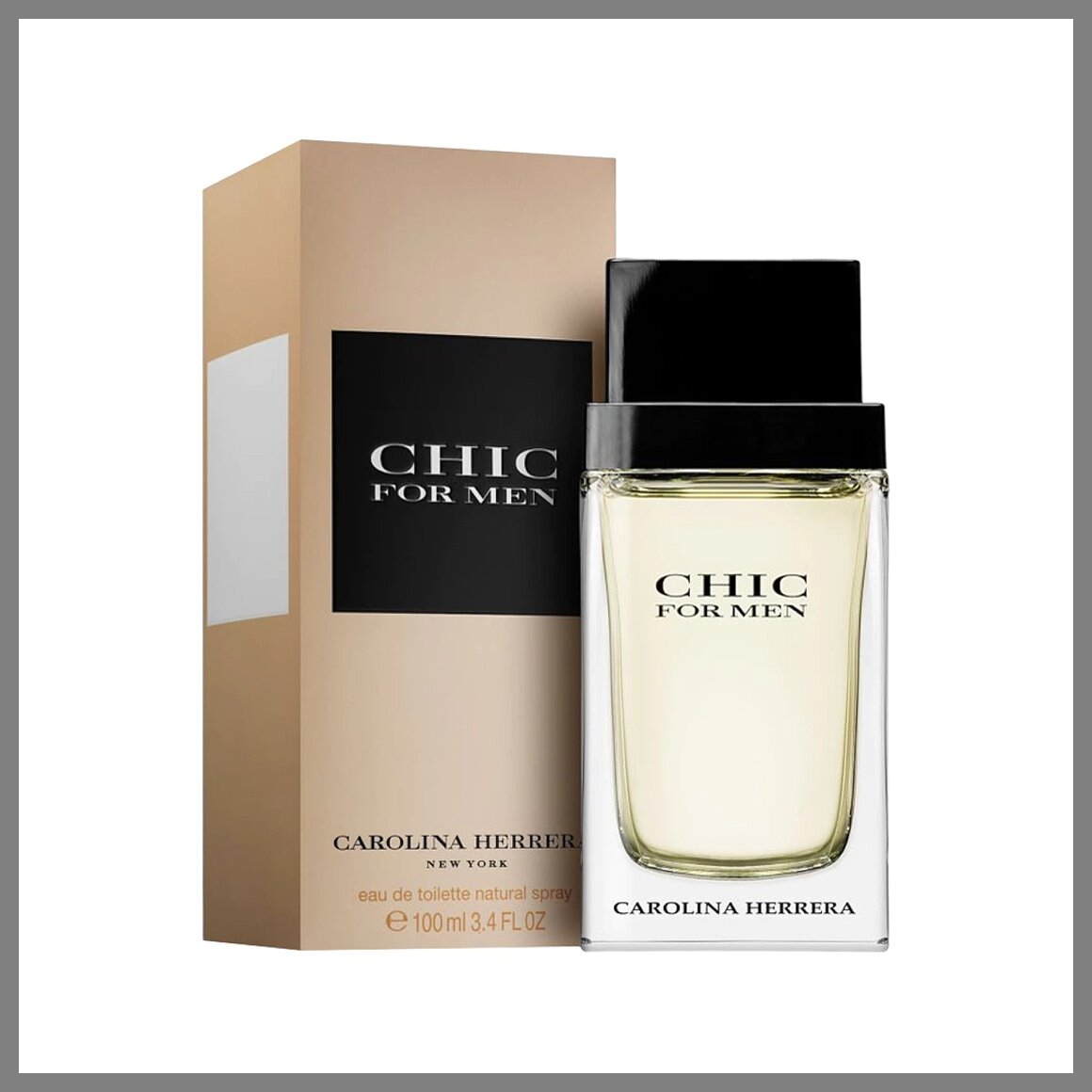 Carolina Herrera Chic Men туалетная вода 100мл