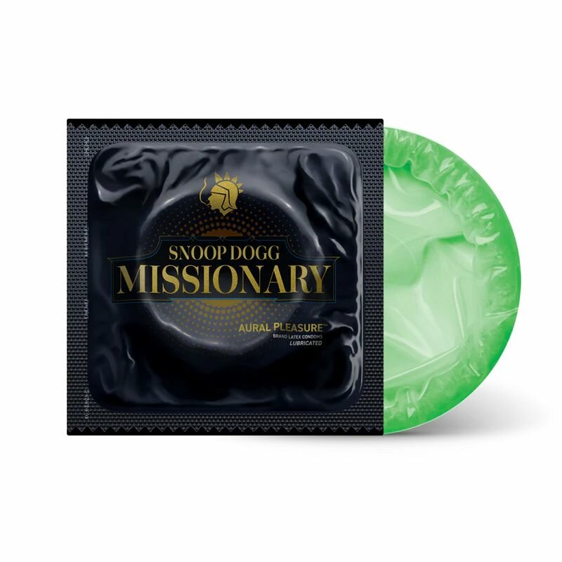 Snoop Dogg - Missionary (Green Condom USA Limited Edition) Зеленая Виниловая Пластинка с Альтернативной Обложкой и Изображением Презерватива
