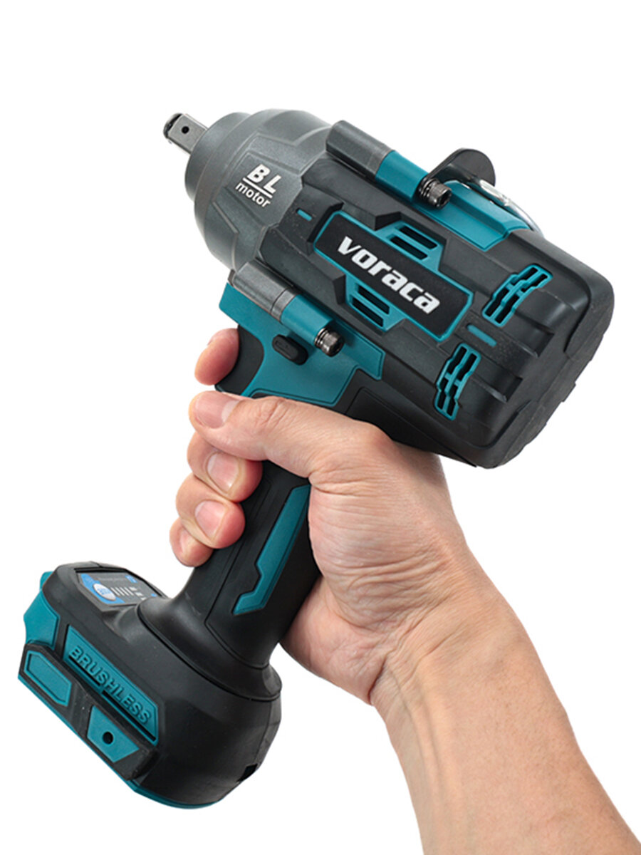 Гайковерт аккумуляторный ударный бесщеточный 1/2,2000Hм, без аккумулятора и зарядного устройства