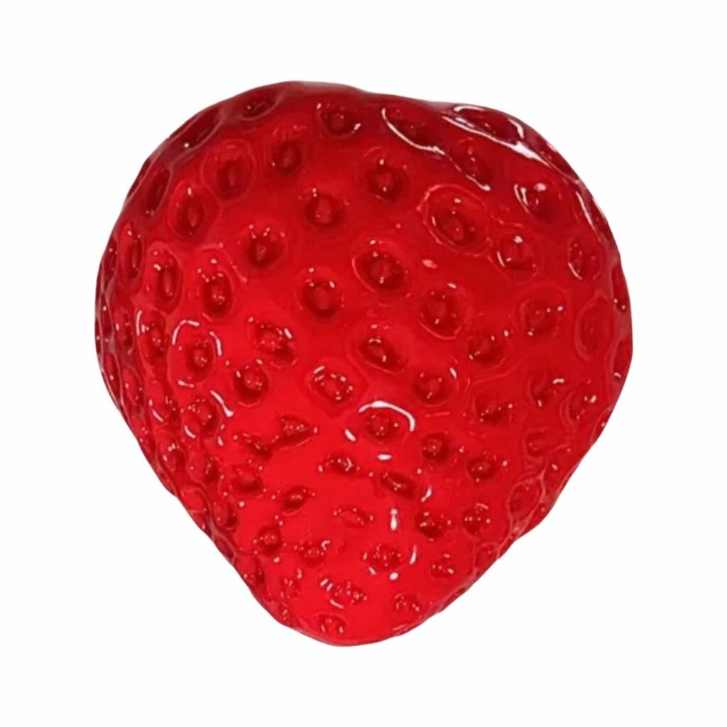 Декомпрессионные игрушки, Цельный клубничный слайм - красный, один