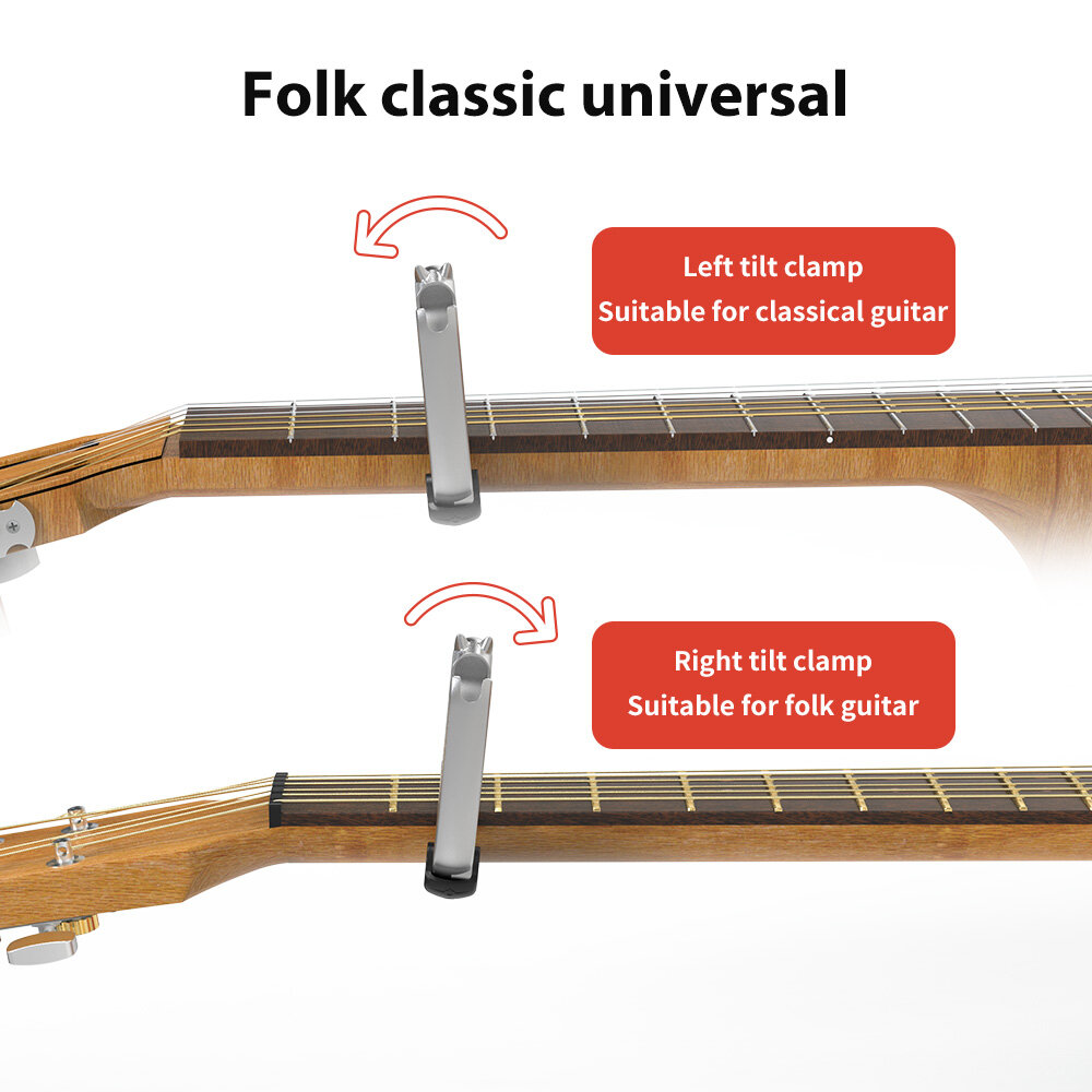 5-в-1 гитарный каподастр, акустическая гитара, обрезчик струн/держатель медиатора/съемник штифтов, зажим для переноса, алюминиевый гитарный каподастр для народных классических гитар, укулеле, басовых струнных инструментов, аксессуары