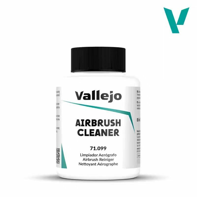 Vallejo Airbrush Cleaner Жидкость промывочная для аэрографа, 85 мл 71099/200 мл 71199
