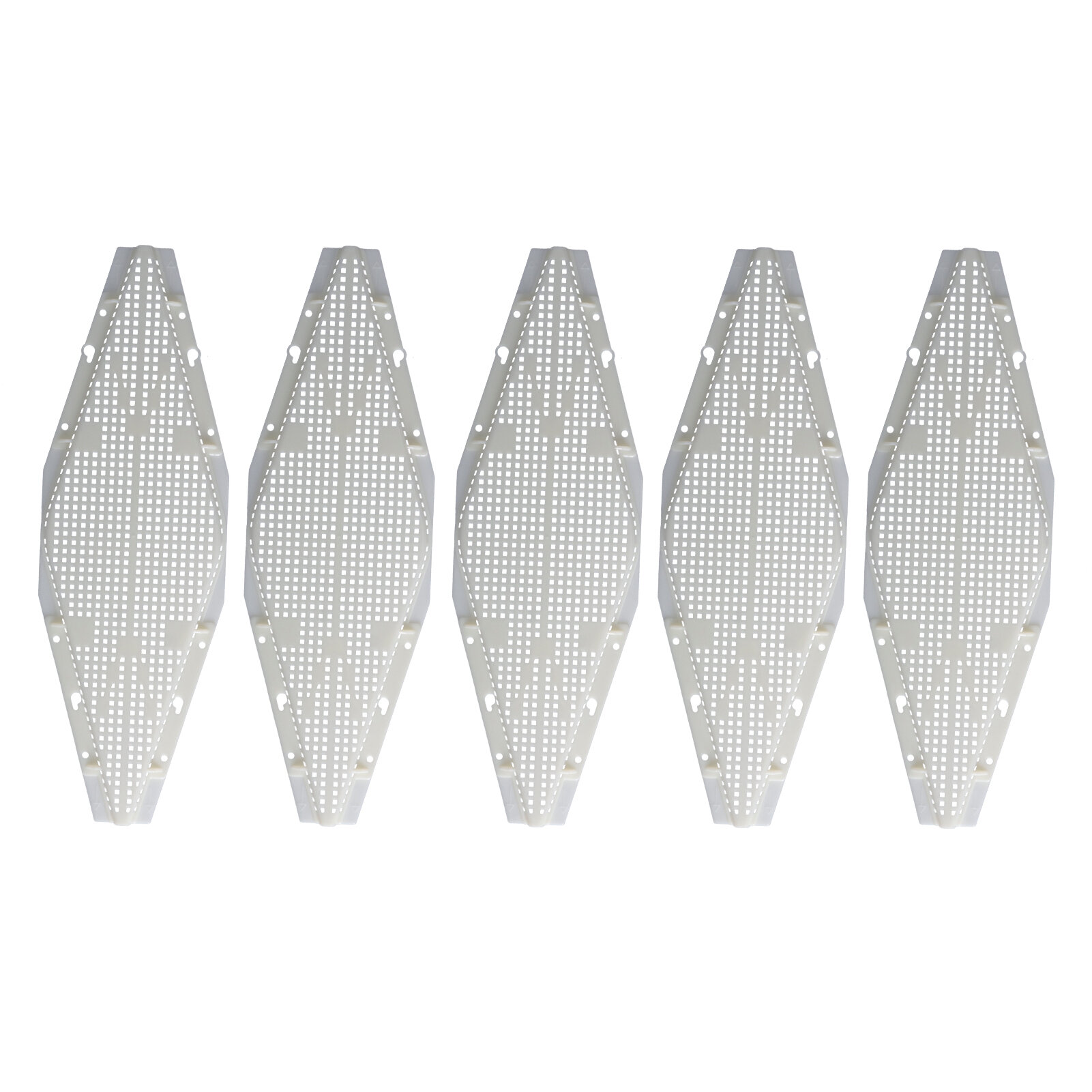 5pcs Bee Antive Escape Frame Device Учебное устройство Учебник против барьерных пчеловодных принадлежностей