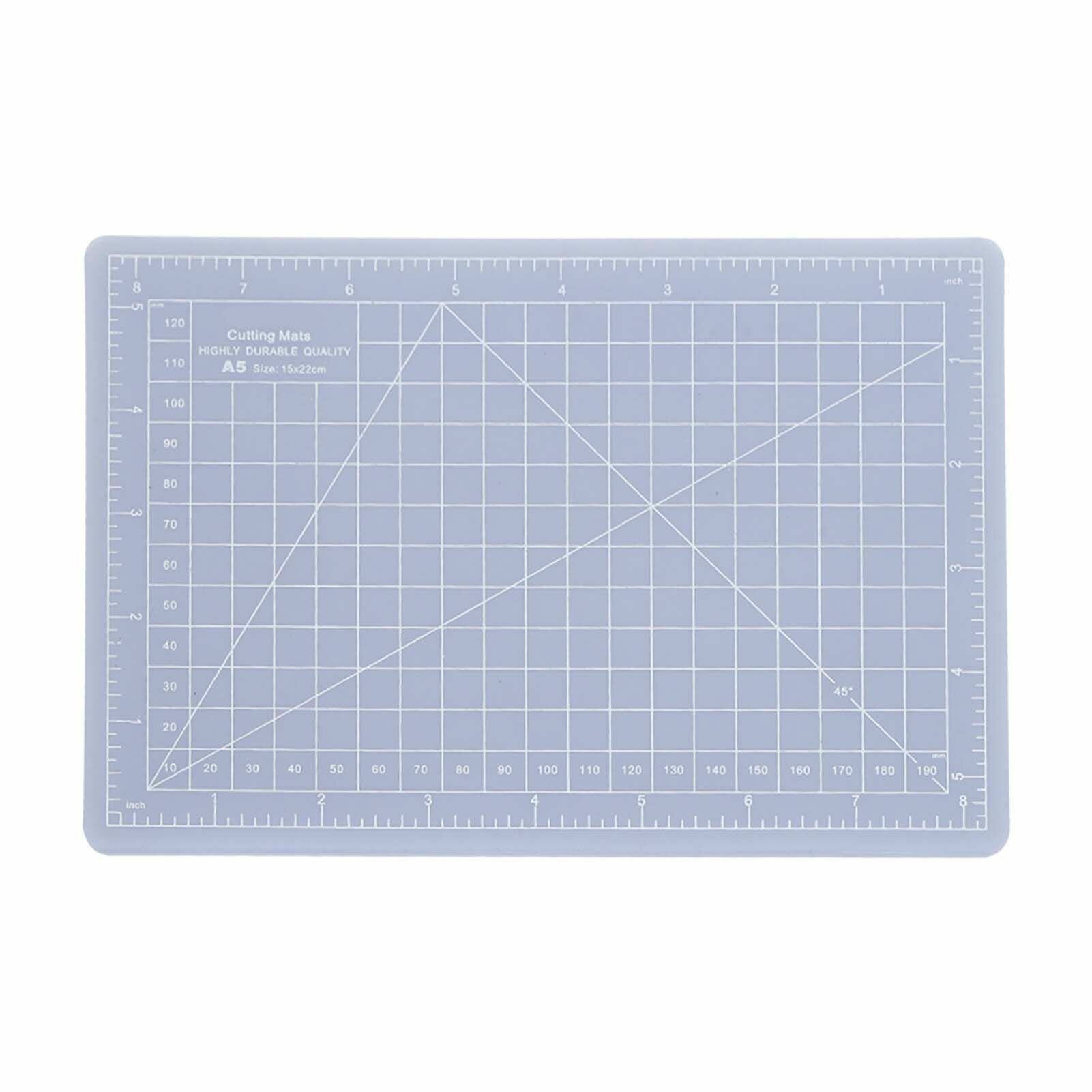 Прозрачная резиновая доска для рукоделия, нескользящая, с хорошей упругостью, для вырезания бумаги и моделей