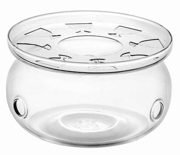 Подставка из боросиликатного стекла 130х80 мм для подогрева чайника KLEN